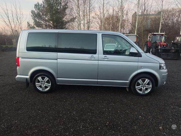 Grey Volkswagen Multivan 2010 in Kretinga, with an engine capacity of 1.97 L and mileage of 450 thousand km for 11750 €, photo 6 on AUTOMOTO.COM.LV