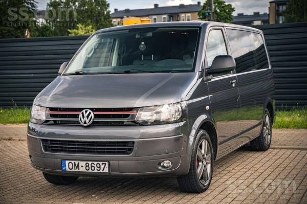 Grey Volkswagen Multivan 2010 in Riga, with an engine capacity of 2.00 L and mileage of 0 thousand km for 9990 €, photo 1 on AUTOMOTO.COM.LV