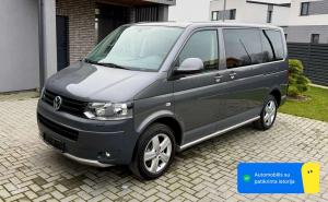 Pelēks Volkswagen Multivan 2013 Viļņa, ar dzinēja tilpumu 1.97 L un nobraukumu 140 tūkst. km par 22900 €, foto  vietnē AUTOMOTO.COM.LV