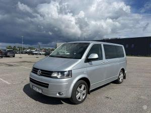 Grey Volkswagen Multivan 2014 in Vilnius, with an engine capacity of 2.00 L and mileage of 260 thousand km for 19300 €, photo  on AUTOMOTO.COM.LV