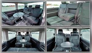 Grey Volkswagen Multivan 2014 in Vilnius, with an engine capacity of 2.00 L and mileage of 260 thousand km for 19300 €, photo 31 on AUTOMOTO.COM.LV