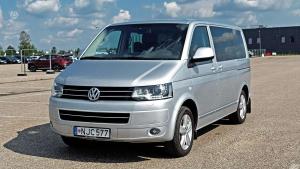 Grey Volkswagen Multivan 2014 in Vilnius, with an engine capacity of 2.00 L and mileage of 260 thousand km for 18900 €, photo  on AUTOMOTO.COM.LV
