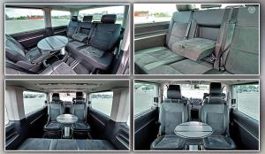 Pelēks Volkswagen Multivan 2014 Viļņa, ar dzinēja tilpumu 2.00 L un nobraukumu 260 tūkst. km par 18900 €, foto 31 vietnē AUTOMOTO.COM.LV