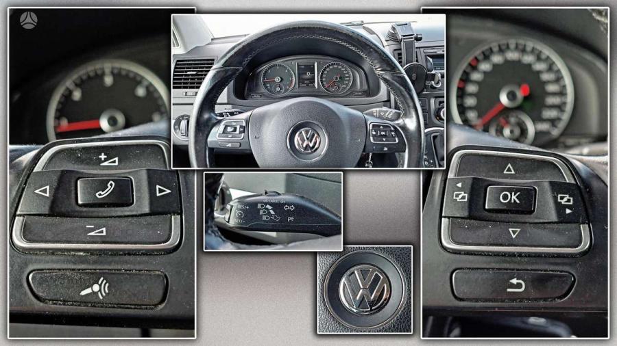 Pelēks Volkswagen Multivan 2014 Viļņa, ar dzinēja tilpumu 2.00 L un nobraukumu 260 tūkst. km par 18900 €, foto 32 vietnē AUTOMOTO.COM.LV