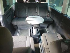 Grey Volkswagen Multivan 2015 in Prienai, with an engine capacity of 1.97 L and mileage of 167 thousand km for 18500 €, photo 27 on AUTOMOTO.COM.LV