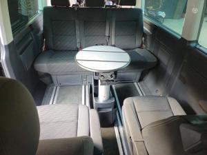 Grey Volkswagen Multivan 2015 in Prienai, with an engine capacity of 1.97 L and mileage of 167 thousand km for 17300 €, photo 52 on AUTOMOTO.COM.LV