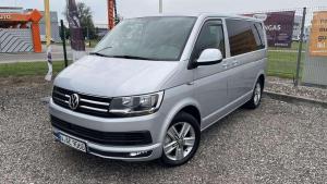 Pelēks Volkswagen Multivan 2017 Marijampole, ar dzinēja tilpumu 1.97 L un nobraukumu 155 tūkst. km par 22490 €, foto  vietnē AUTOMOTO.COM.LV