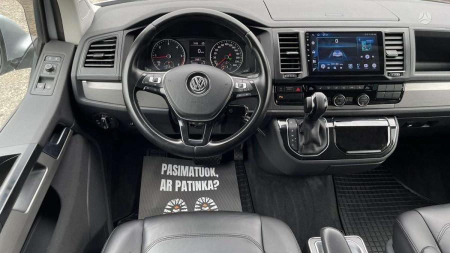 Pelēks Volkswagen Multivan 2017 Marijampole, ar dzinēja tilpumu 1.97 L un nobraukumu 155 tūkst. km par 22490 €, foto 5 vietnē AUTOMOTO.COM.LV