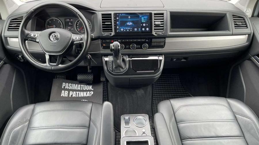 Pelēks Volkswagen Multivan 2017 Marijampole, ar dzinēja tilpumu 1.97 L un nobraukumu 155 tūkst. km par 22490 €, foto 24 vietnē AUTOMOTO.COM.LV