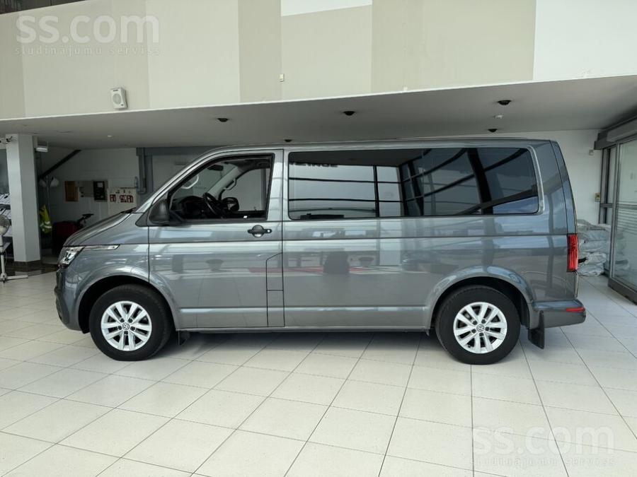 Grey Volkswagen Multivan 2021 in Riga, with an engine capacity of 2.00 L and mileage of 91 thousand km for 31900 €, photo 3 on AUTOMOTO.COM.LV