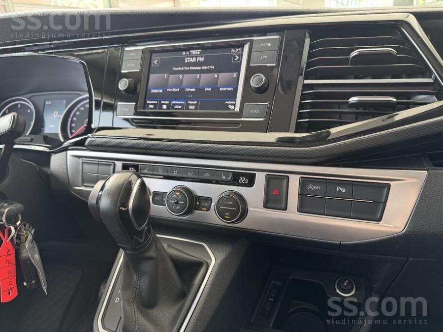 Grey Volkswagen Multivan 2021 in Riga, with an engine capacity of 2.00 L and mileage of 91 thousand km for 31900 €, photo 18 on AUTOMOTO.COM.LV