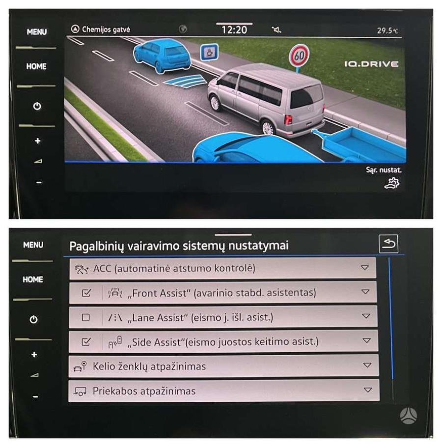Pelēks Volkswagen Multivan 2021 Kauņa, ar dzinēja tilpumu 1.97 L un nobraukumu 152 tūkst. km par 34800 €, foto 14 vietnē AUTOMOTO.COM.LV