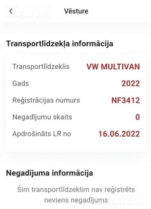 Серый Фольксваген Мультиван 2022 в Рига, объемом двигателя 2.00 л и пробегом 52 тыс. км за 45900 €, фото 30 на AUTOMOTO.COM.LV