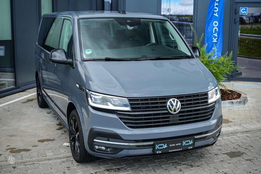 Pelēks Volkswagen Multivan 2022 Kauņa, ar dzinēja tilpumu 1.97 L un nobraukumu 215 tūkst. km par 36450 €, foto 3 vietnē AUTOMOTO.COM.LV