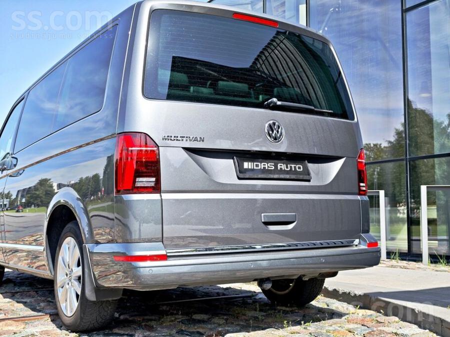 Grey Volkswagen Multivan 2022 in Riga, with an engine capacity of 2.00 L and mileage of 78 thousand km for 47777 €, photo 12 on AUTOMOTO.COM.LV
