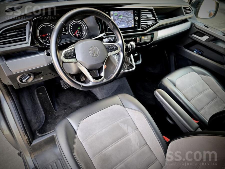 Grey Volkswagen Multivan 2022 in Riga, with an engine capacity of 2.00 L and mileage of 78 thousand km for 47777 €, photo 16 on AUTOMOTO.COM.LV
