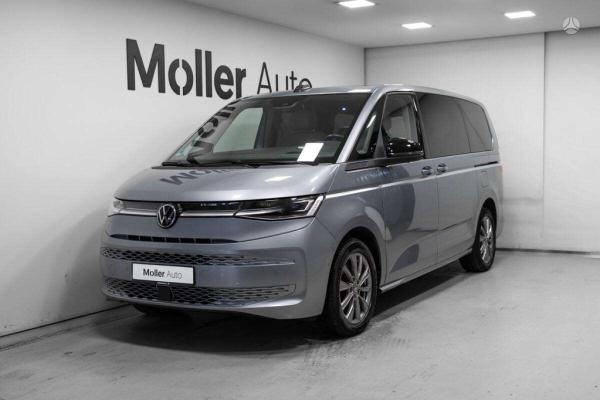 Grey Volkswagen Multivan 2022 in Vilnius, with an engine capacity of 2.00 L and mileage of 115 thousand km for 42500 €, photo 1 on AUTOMOTO.COM.LV
