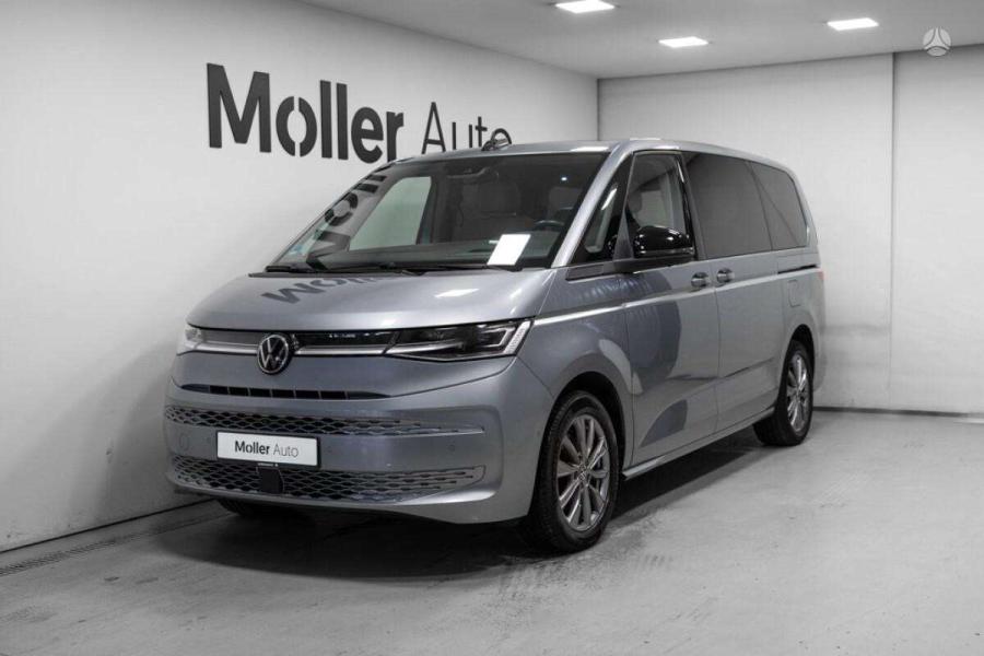 Pelēks Volkswagen Multivan 2022 Viļņa, ar dzinēja tilpumu 2.00 L un nobraukumu 115 tūkst. km par 42500 €, foto 1 vietnē AUTOMOTO.COM.LV