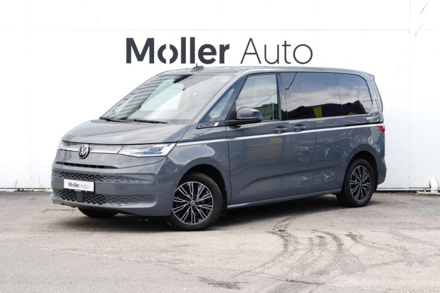 Pelēks Volkswagen Multivan 2023 Rīga, ar dzinēja tilpumu 1.40 L un nobraukumu 92 tūkst. km par 44950 €, foto 1 vietnē AUTOMOTO.COM.LV