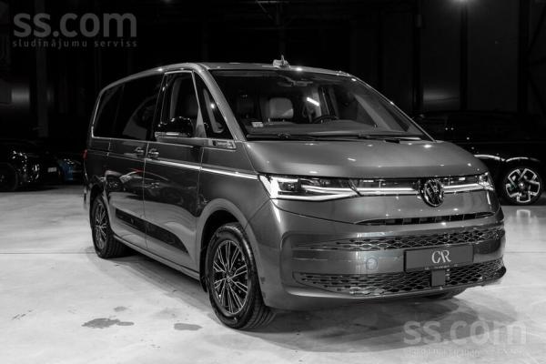 Grey Volkswagen Multivan 2024 in Riga, with an engine capacity of 2.00 L and mileage of 6 thousand km for 53880 €, photo 3 on AUTOMOTO.COM.LV