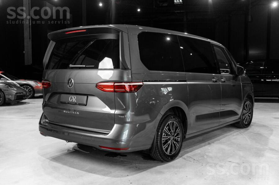 Pelēks Volkswagen Multivan 2024 Rīga, ar dzinēja tilpumu 2.00 L un nobraukumu 6 tūkst. km par 53880 €, foto 5 vietnē AUTOMOTO.COM.LV