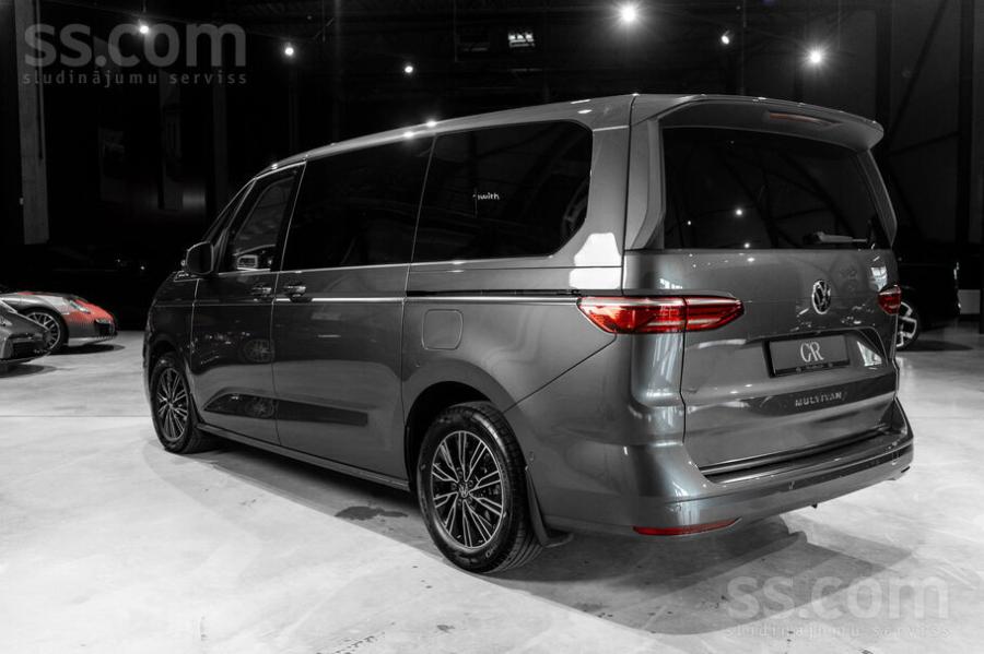 Pelēks Volkswagen Multivan 2024 Rīga, ar dzinēja tilpumu 2.00 L un nobraukumu 6 tūkst. km par 53880 €, foto 7 vietnē AUTOMOTO.COM.LV