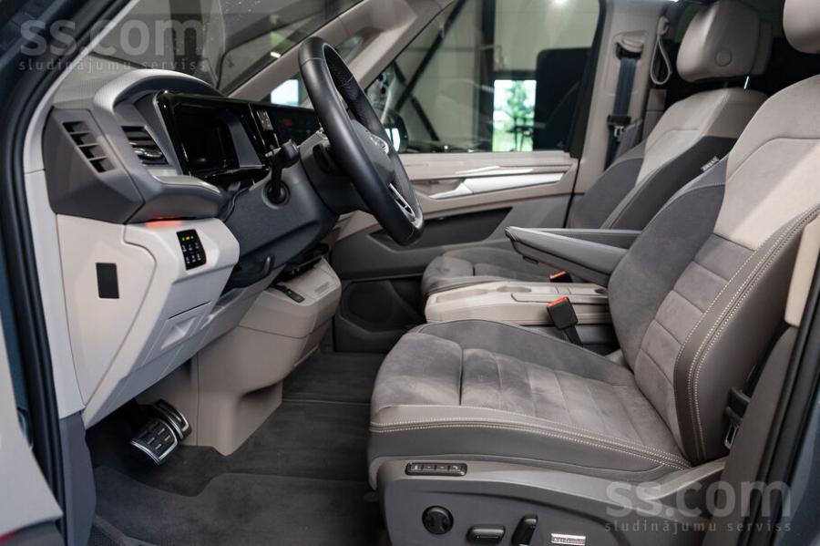 Pelēks Volkswagen Multivan 2024 Rīga, ar dzinēja tilpumu 2.00 L un nobraukumu 6 tūkst. km par 53880 €, foto 9 vietnē AUTOMOTO.COM.LV
