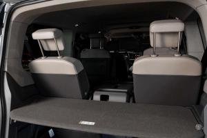 Grey Volkswagen Multivan 2024 in Riga, with an engine capacity of 1.97 L and mileage of 6 thousand km for 53880 €, photo 33 on AUTOMOTO.COM.LV