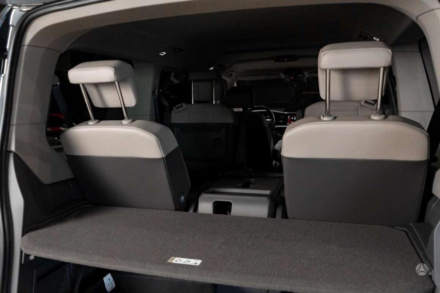 Grey Volkswagen Multivan 2024 in Riga, with an engine capacity of 1.97 L and mileage of 6 thousand km for 53880 €, photo 33 on AUTOMOTO.COM.LV