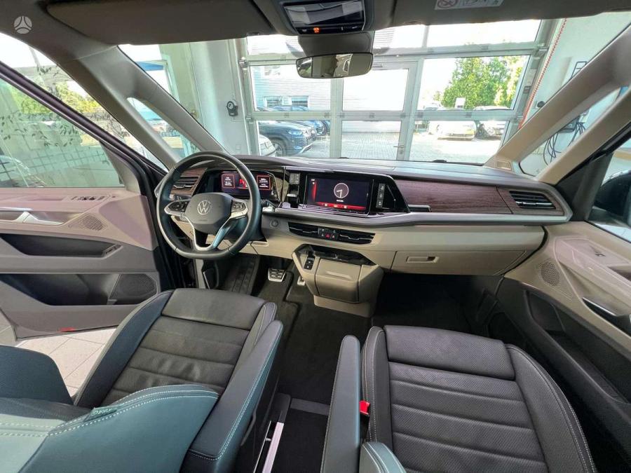 Pelēks Volkswagen Multivan 2025 Kauņa, ar dzinēja tilpumu 1.98 L un nobraukumu 17 tūkst. km par 66500 €, foto 8 vietnē AUTOMOTO.COM.LV