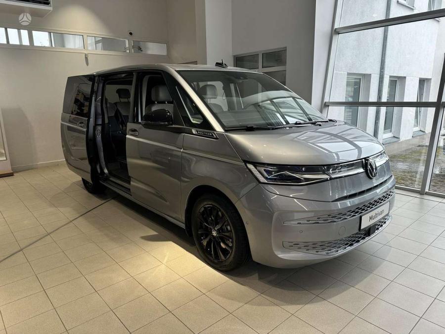 Pelēks Volkswagen Multivan 2026 Panevēža, ar dzinēja tilpumu 1.97 L un nobraukumu 0 tūkst. km par 64900 €, foto 4 vietnē AUTOMOTO.COM.LV