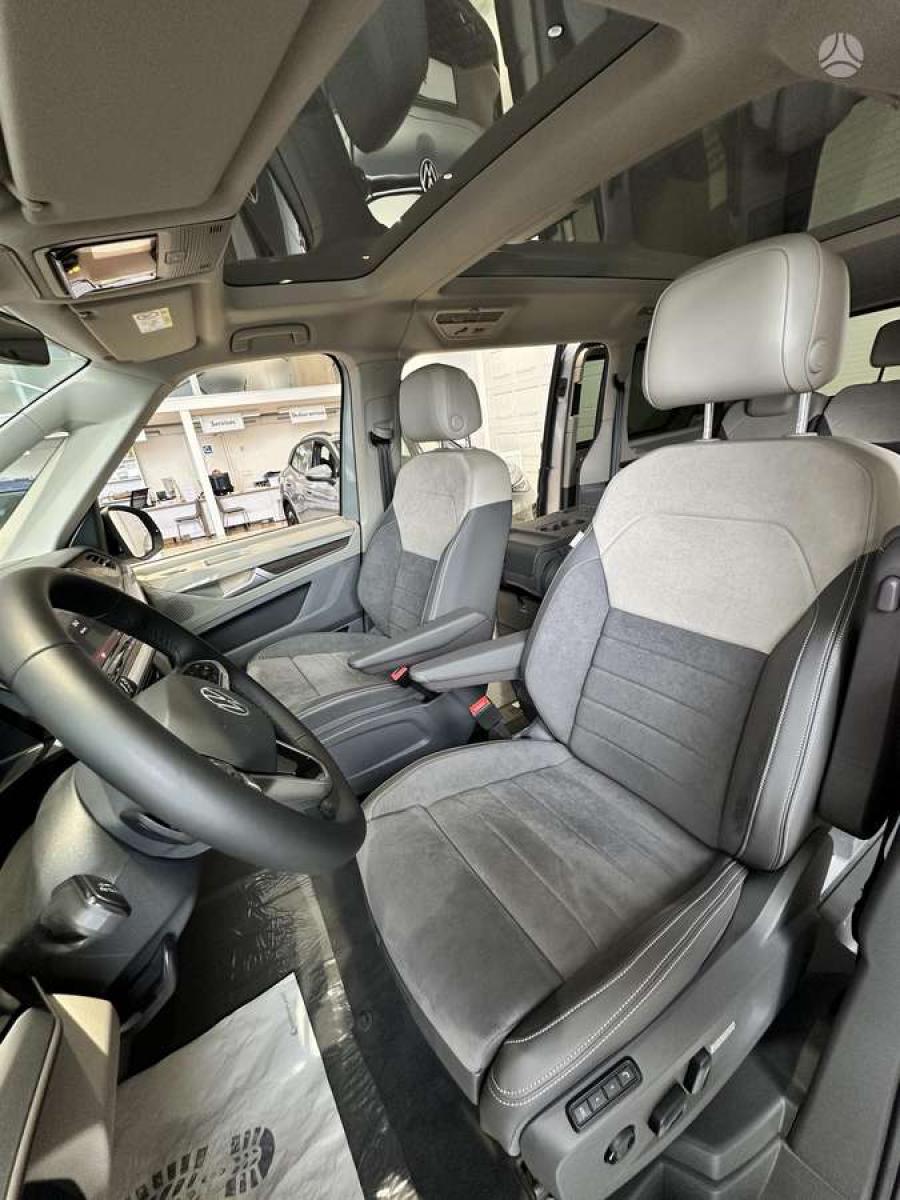 Pelēks Volkswagen Multivan 2026 Panevēža, ar dzinēja tilpumu 1.97 L un nobraukumu 0 tūkst. km par 64900 €, foto 8 vietnē AUTOMOTO.COM.LV
