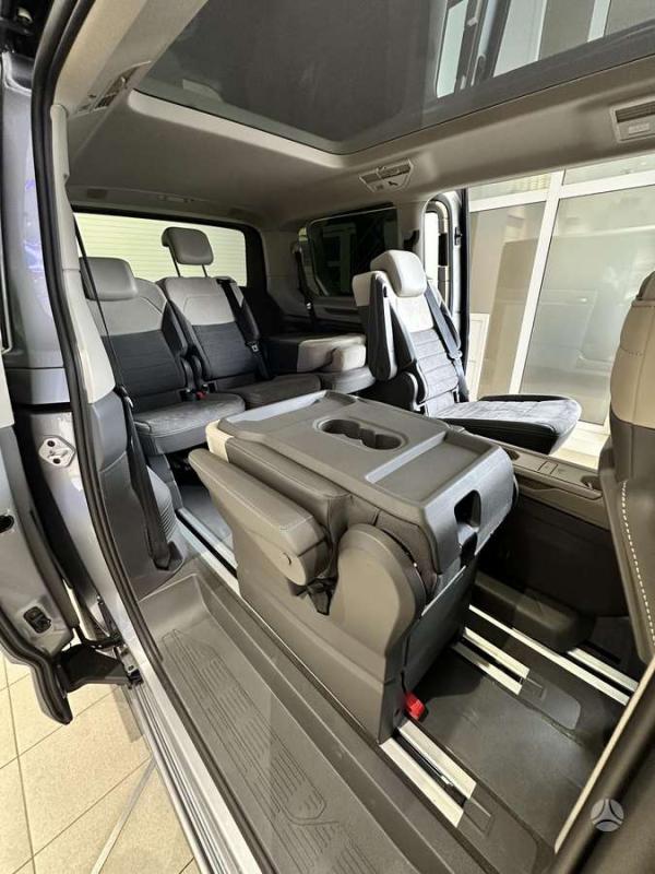 Grey Volkswagen Multivan 2026 in Panevezys, with an engine capacity of 1.97 L and mileage of 0 thousand km for 64900 €, photo 10 on AUTOMOTO.COM.LV