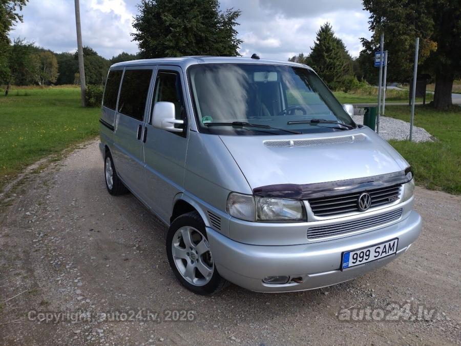 Grey Volkswagen Multivan 2001 in Tallinn, with an engine capacity of 2.50 L and mileage of 207 thousand km for 14500 €, photo 1 on AUTOMOTO.COM.LV