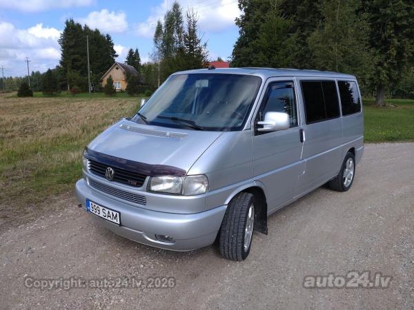 Grey Volkswagen Multivan 2001 in Tallinn, with an engine capacity of 2.50 L and mileage of 207 thousand km for 14500 €, photo 4 on AUTOMOTO.COM.LV