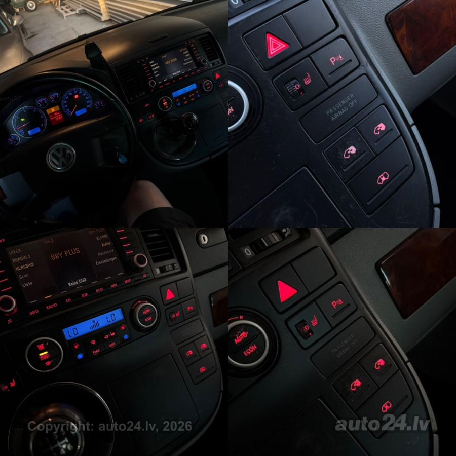 Pelēks Volkswagen Multivan 2004 Viljandi, ar dzinēja tilpumu 2.50 L un nobraukumu 344 tūkst. km par 8790 €, foto 18 vietnē AUTOMOTO.COM.LV