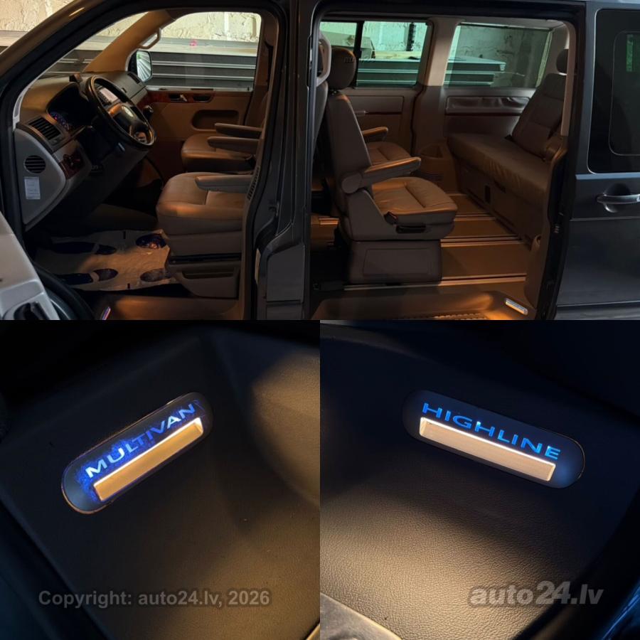 Pelēks Volkswagen Multivan 2004 Viljandi, ar dzinēja tilpumu 2.50 L un nobraukumu 344 tūkst. km par 8790 €, foto 23 vietnē AUTOMOTO.COM.LV