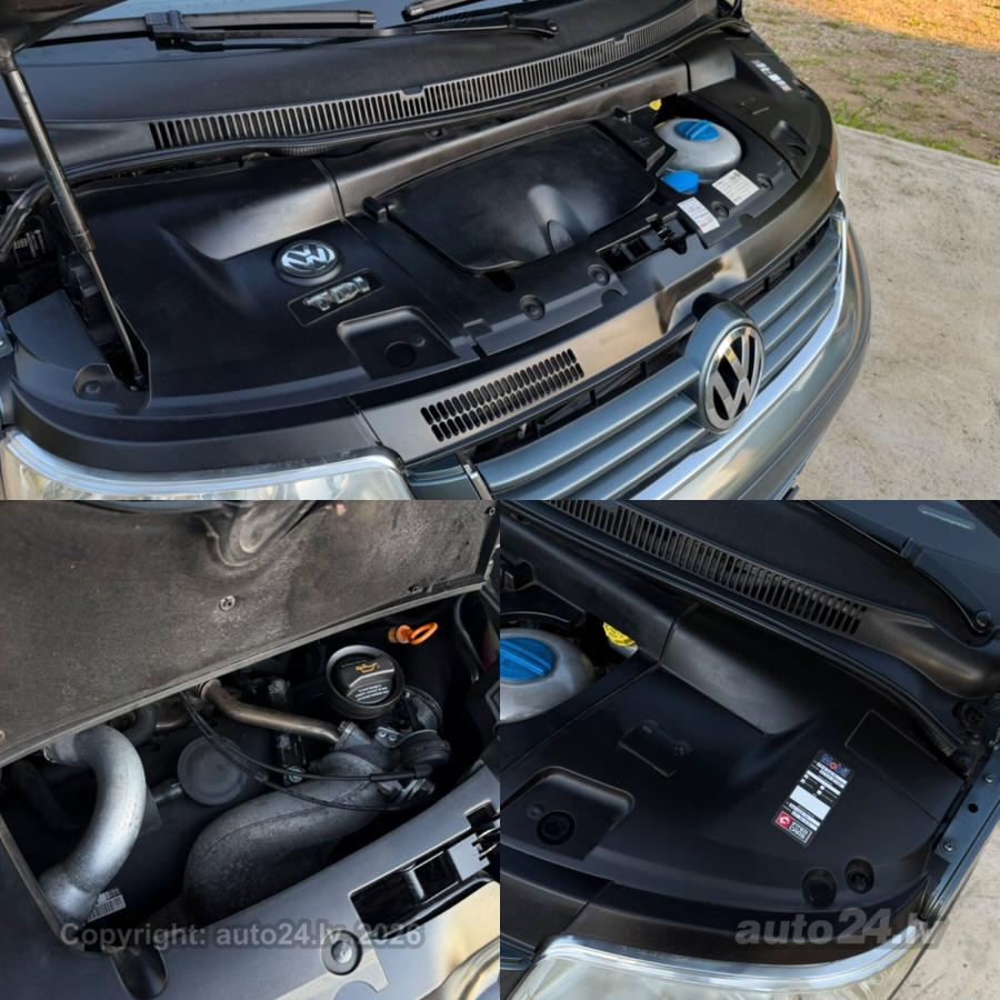 Pelēks Volkswagen Multivan 2004 Viljandi, ar dzinēja tilpumu 2.50 L un nobraukumu 344 tūkst. km par 8790 €, foto 27 vietnē AUTOMOTO.COM.LV