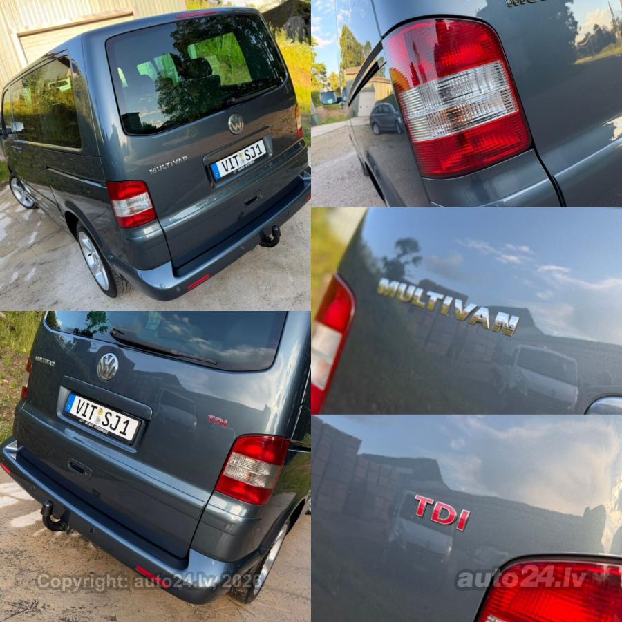 Pelēks Volkswagen Multivan 2004 Viljandi, ar dzinēja tilpumu 2.50 L un nobraukumu 344 tūkst. km par 8790 €, foto 31 vietnē AUTOMOTO.COM.LV
