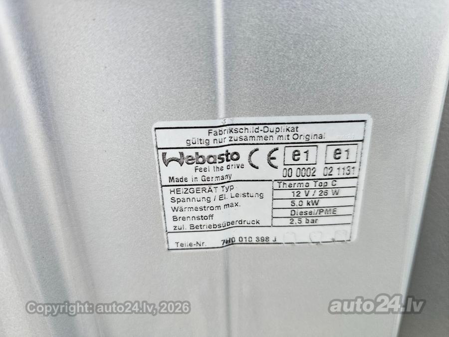 Pelēks Volkswagen Multivan 2005 Paide, ar dzinēja tilpumu 2.50 L un nobraukumu 292 tūkst. km par 7550 €, foto 17 vietnē AUTOMOTO.COM.LV