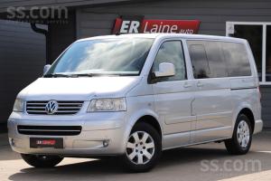Grey Volkswagen Multivan 2007 in Tukums, with an engine capacity of 2.50 L and mileage of 303 thousand km for 8200 €, photo 3 on AUTOMOTO.COM.LV