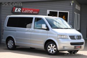 Grey Volkswagen Multivan 2007 in Tukums, with an engine capacity of 2.50 L and mileage of 303 thousand km for 8200 €, photo 6 on AUTOMOTO.COM.LV