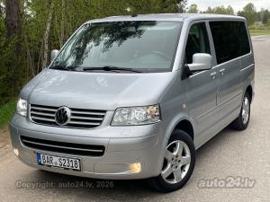 Grey Volkswagen Multivan 2008 in Tartu, with an engine capacity of 2.50 L and mileage of 242 thousand km for 11999 €, photo  on AUTOMOTO.COM.LV