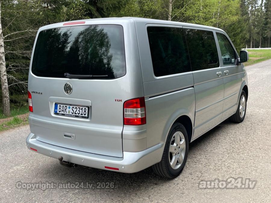 Pelēks Volkswagen Multivan 2008 Tartu, ar dzinēja tilpumu 2.50 L un nobraukumu 242 tūkst. km par 11999 €, foto 14 vietnē AUTOMOTO.COM.LV