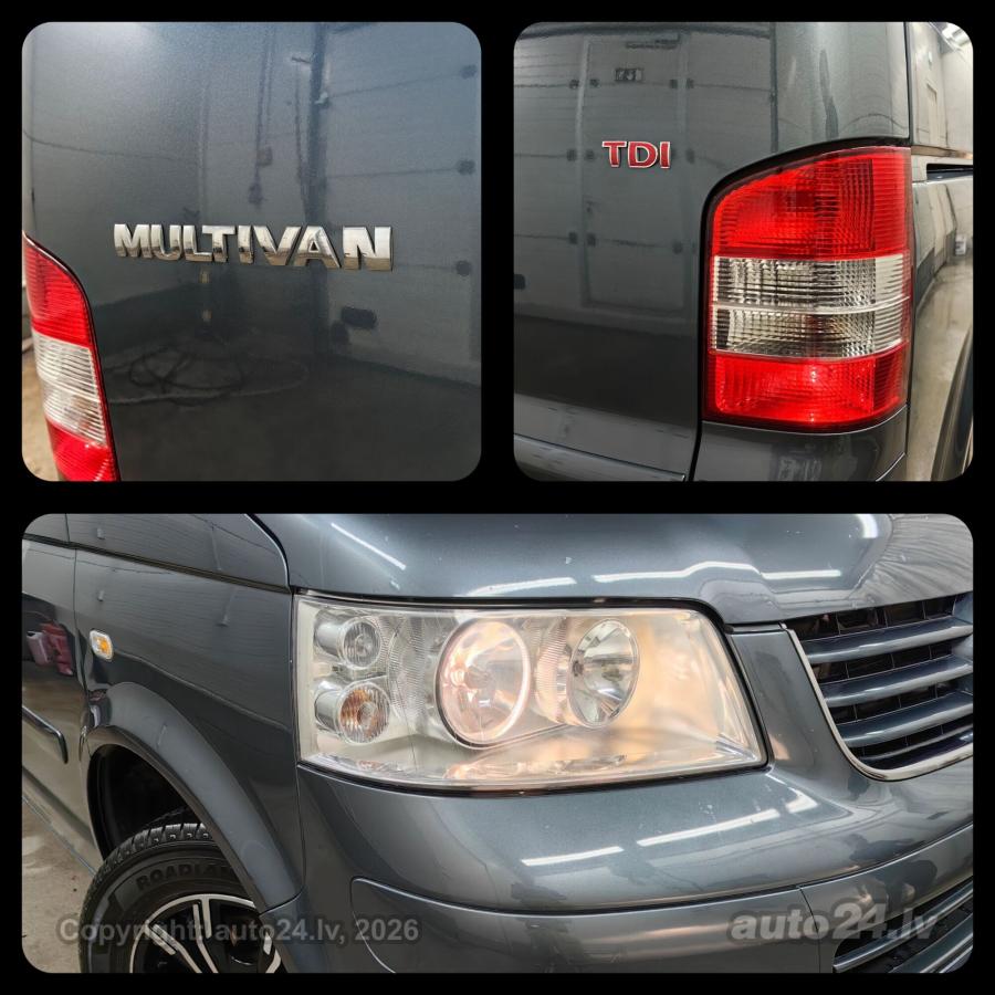 Pelēks Volkswagen Multivan 2009 Viljandi, ar dzinēja tilpumu 2.50 L un nobraukumu 319 tūkst. km par 10490 €, foto 22 vietnē AUTOMOTO.COM.LV