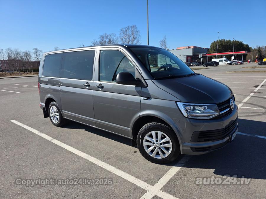 Grey Volkswagen Multivan 2018 in Tallinn, with an engine capacity of 2.00 L and mileage of 165 thousand km for 29500 €, photo 1 on AUTOMOTO.COM.LV