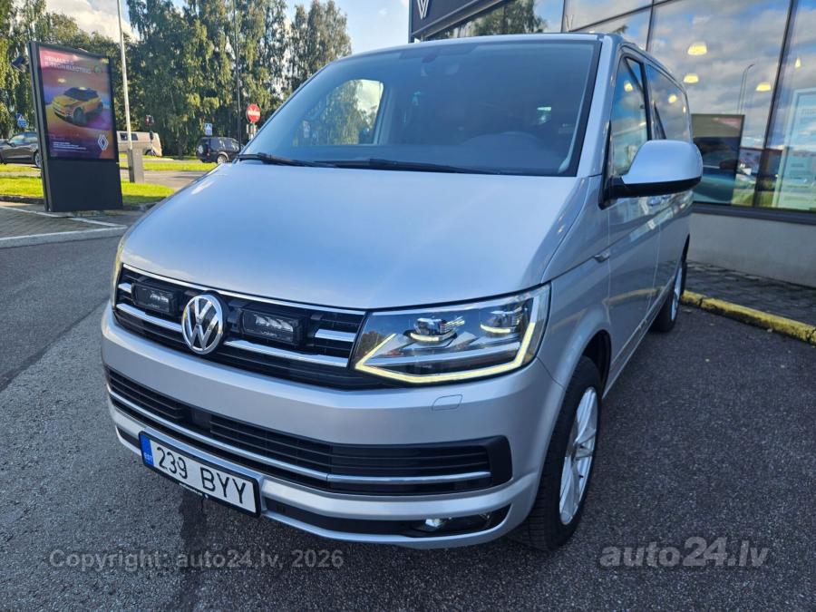 Grey Volkswagen Multivan 2018 in Tartu, with an engine capacity of 2.00 L and mileage of 235 thousand km for 33990 €, photo 5 on AUTOMOTO.COM.LV
