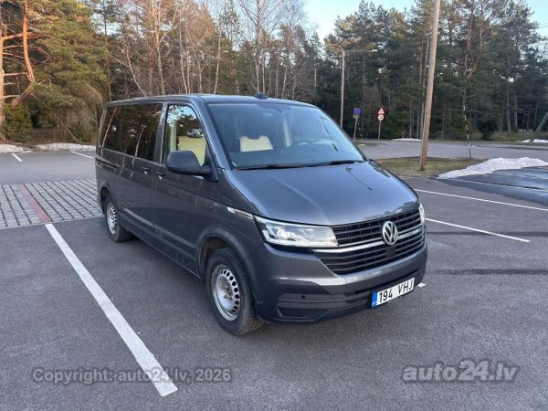 Grey Volkswagen Multivan 2021 in Tallinn, with an engine capacity of 2.00 L and mileage of 85 thousand km for 40000 €, photo 1 on AUTOMOTO.COM.LV