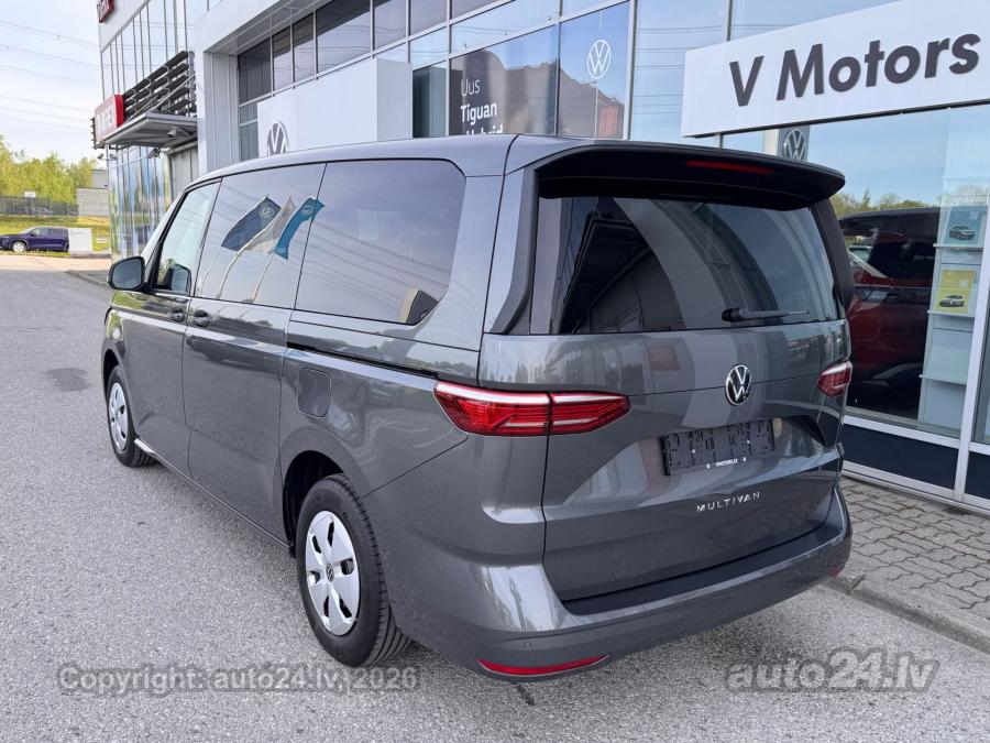 Grey Volkswagen Multivan 2025 in Viljandi, with an engine capacity of 2.00 L and mileage of 1 thousand km for 52001 €, photo 5 on AUTOMOTO.COM.LV