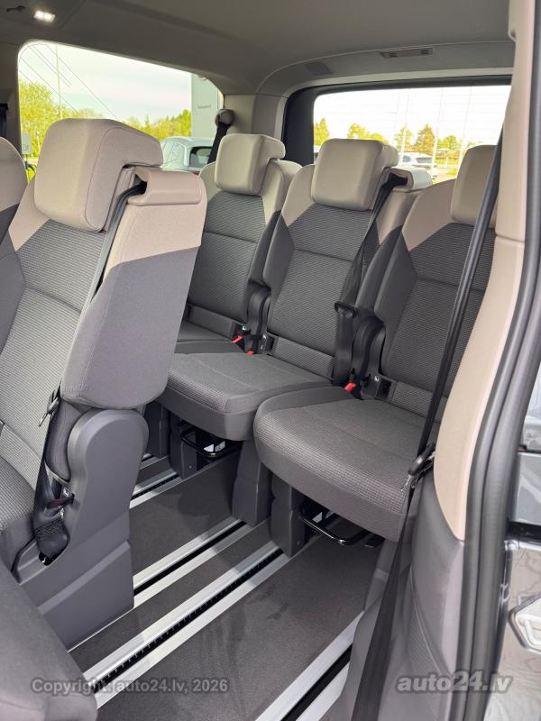 Grey Volkswagen Multivan 2025 in Viljandi, with an engine capacity of 2.00 L and mileage of 1 thousand km for 52001 €, photo 9 on AUTOMOTO.COM.LV